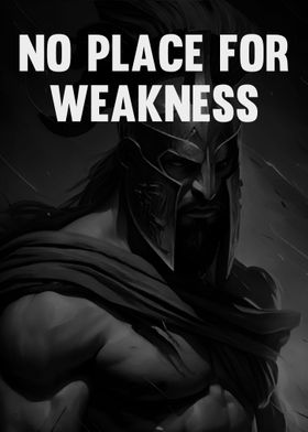 'No Place For Weakness' Poster by GoodLifeImages | Displate
