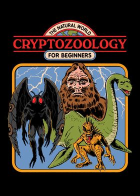 'Cryptozoology for beginner' Poster by Steven Rhodes | Displate