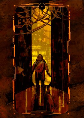 'Fool 3' Poster by Cyberpunk 2077 | Displate