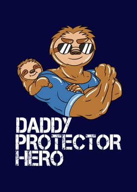 'Sloth Fathers Day' Poster by MzumO | Displate