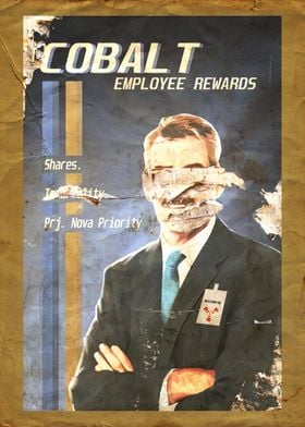 'Cobalt Employee Rewards' Poster by RustGame | Displate