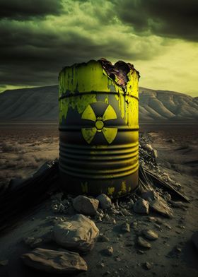 'Nuclear Waste' Poster by Ilyrin | Displate