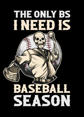 'The Only BS I Need' Poster by CatRobot | Displate