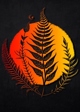 'Magic Witch Fern Colors' Poster by Ilya Danilov | Displate