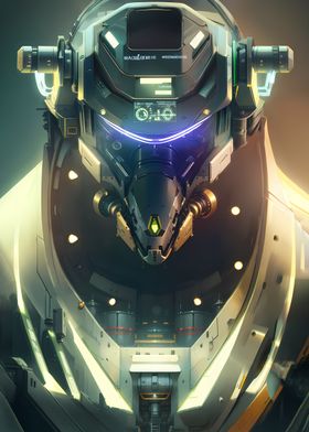 'Alien Cyborg Invasion' Poster by Luong Phat | Displate