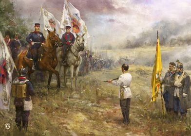 'Battle of Koniggratz' Poster by Victoria 3 | Displate