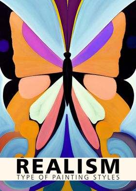 'Realism Style Poster' Poster by HyggeStudio | Displate
