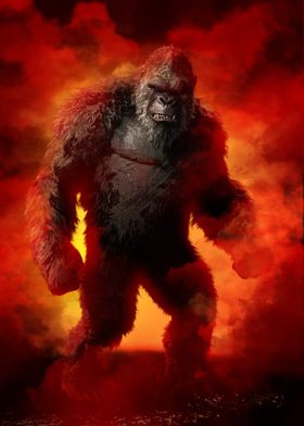 'Kong Portrait' Poster by Godzilla vs Kong | Displate