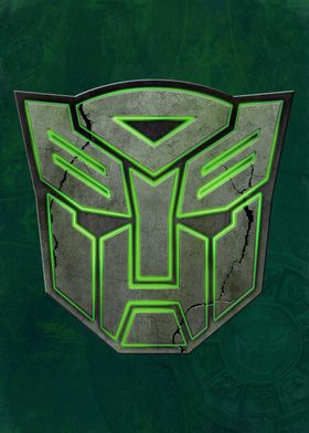 'Autobots Symbol Green' Poster by Transformers | Displate