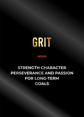 'grit' Poster by Bestselling Displate Poster | Displate