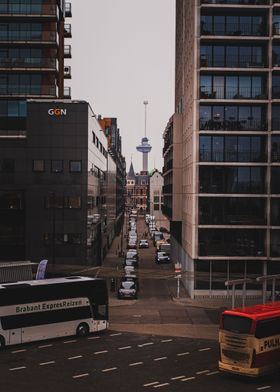 'Erasmus Tower' Poster by Daniel Palichorov | Displate