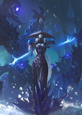 'Ice Witch v' Poster by League of Legends | Displate
