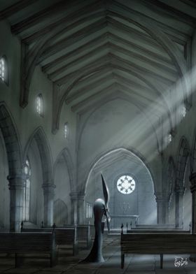 'Pastor Galswells' Poster by Corpse Bride | Displate