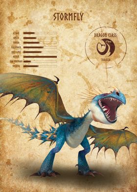 'Stormfly' Poster by How To Train Your Dragon | Displate