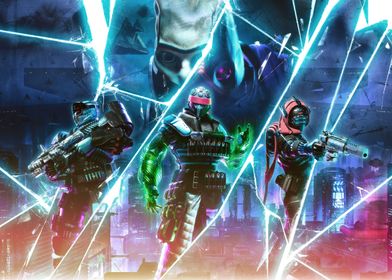 'Lightfall Box Art' Poster by Destiny Game | Displate