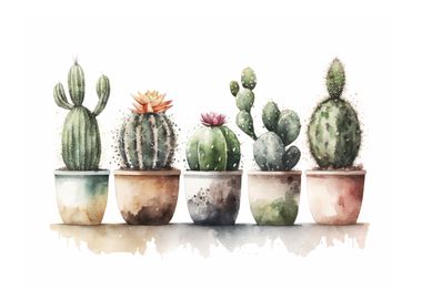 Cactus Posters: Art, Prints & Wall Art | Displate
