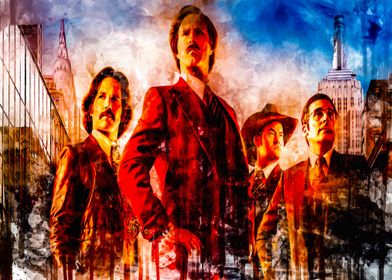 Anchorman 2 Cover Art