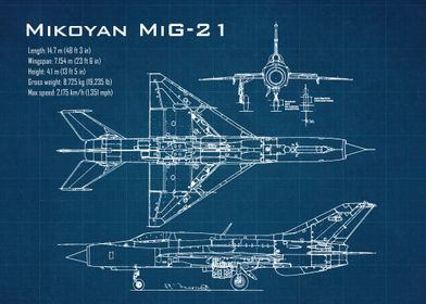 Mig 21 Blueprint