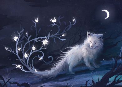 White Fox Art