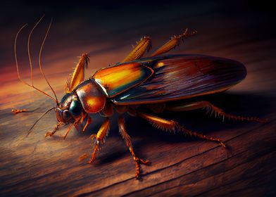 Cockroach Sculpture