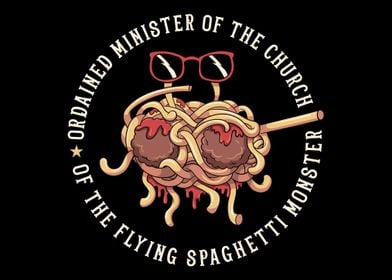 Church Of The Flying Spaghetti Monster Emblem