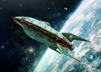 Planet Express Ship Blueprints