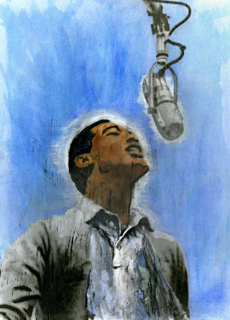 'Sam Cooke' Poster by Colleen Moran | Displate