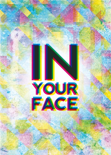 'In Your Face!' Poster by Sergej Melissen | Displate