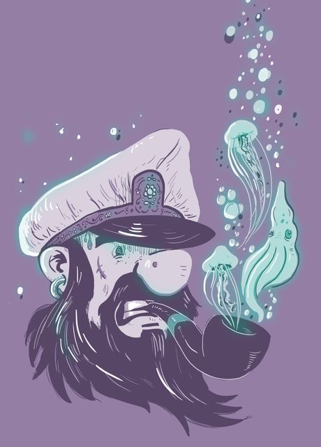 'I've always had a fondness for the sailor' Poster by Mikael Biström ...