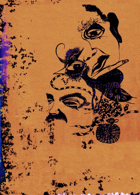 'Baba' Poster, picture, metal print, paint by Marie Elke Gebhardt ...