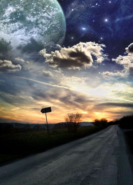 'Another World' Poster by Andrew Proudlove | Displate