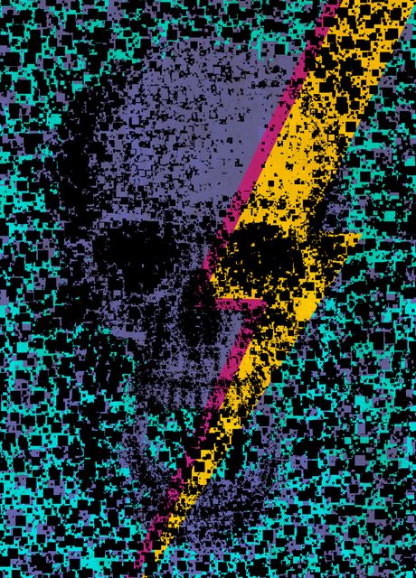 'Skull Energy' Poster by Tofan barmalisi | Displate