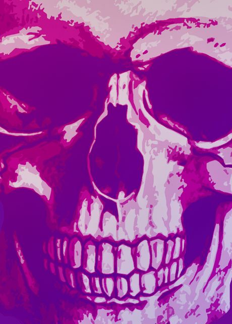 'Scull Poster' Poster by Scar Design | Displate