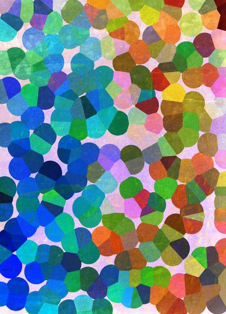 'Abstract Flakes' Poster by aRT sKRATCHES | Displate