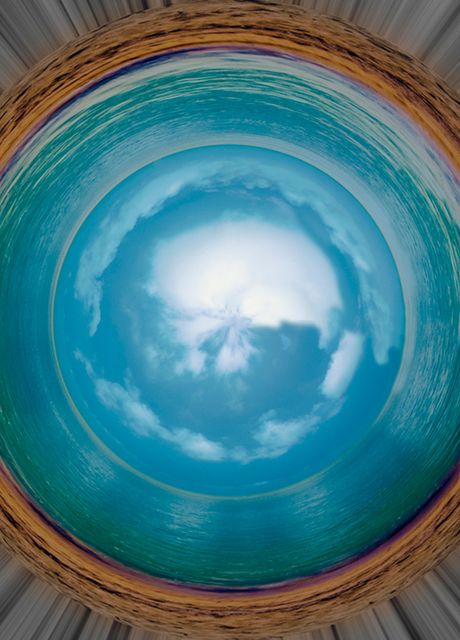 'Skybeach marble. Taken at Bushland beach, Qld, Australi ... ' Poster ...