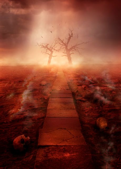 'Path of the dead' Poster, picture, metal print, paint by Jaroslaw ...