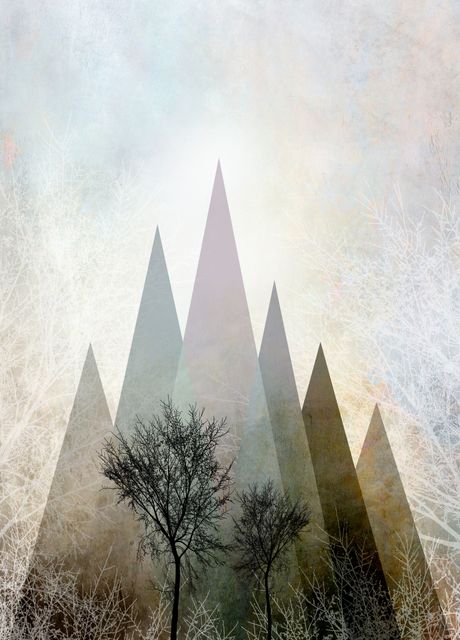 'TREES IV' Poster by Pia Schneider | Displate