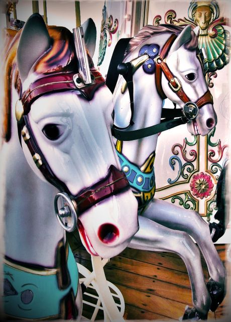 'The Carousel' Poster by David Hughes | Displate