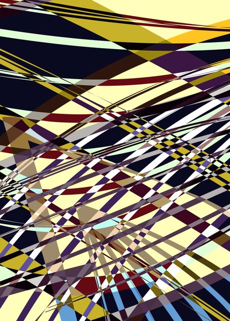 'SWEEPING LINE PATTERN I-E3 || Vector Art. ©2015 by Pia ... ' Poster by ...