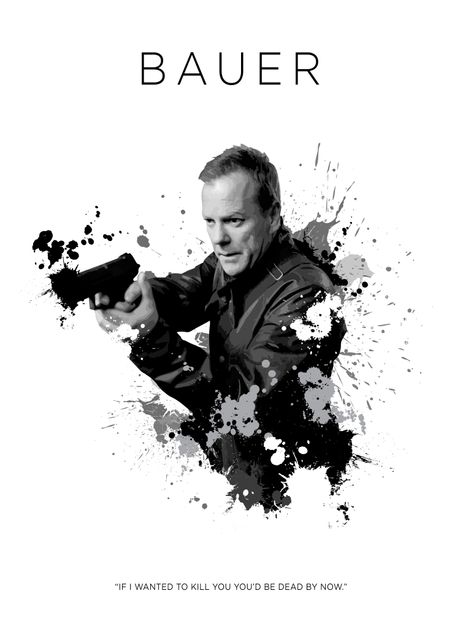 'Jack Bauer' Poster by KOO CONCEPT | Displate