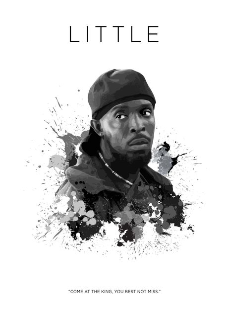 'Omar Little' Poster by KOO CONCEPT | Displate