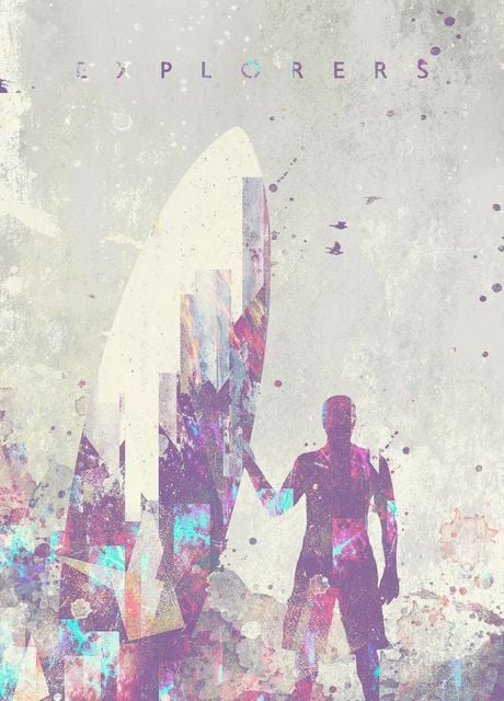 'Explorers 3' Poster by Ulf Härstedt | Displate