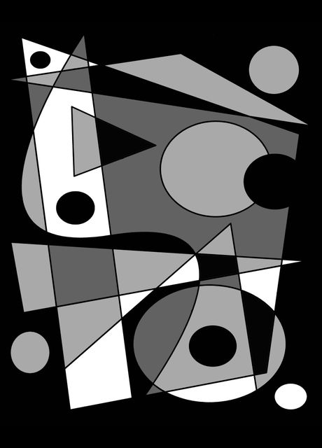 'Abstract #175' Poster by Rockett Graphics | Displate