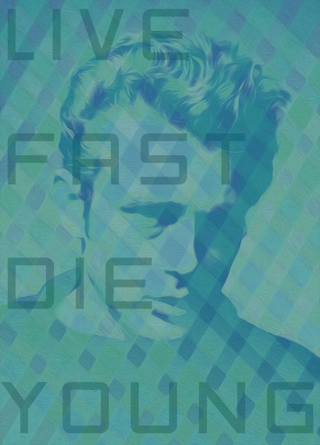 'Live Fast Die Young II' Poster by Scar Design | Displate