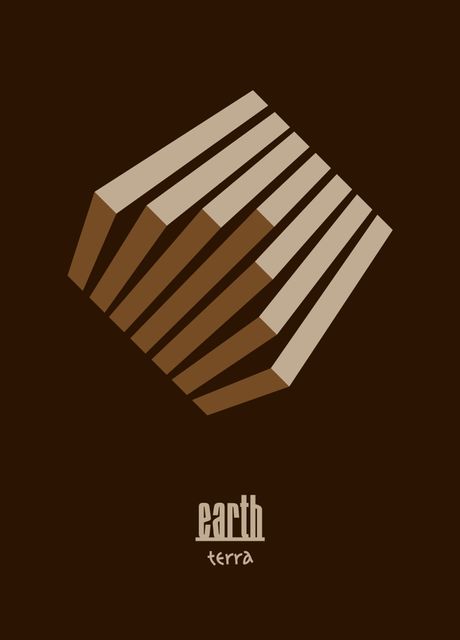 'Earth (terra) element' Poster by Noel delMar | Displate