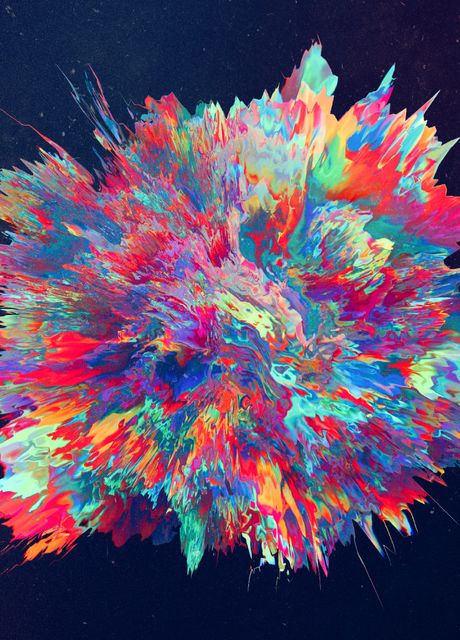 'Abstract digital art' Poster, picture, metal print, paint by Dorian ...