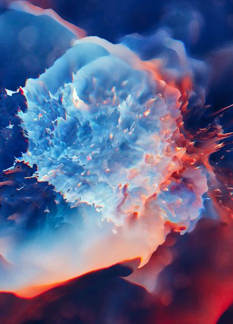 'Abstract digital art' Poster by Dorian Legret | Displate