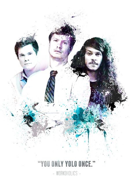 'A collage style poster of the 3 main characters from th ... ' Poster ...