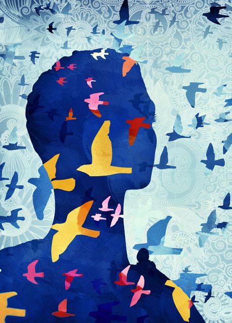 'Thought' Poster by SpaceFrog Designs | Displate