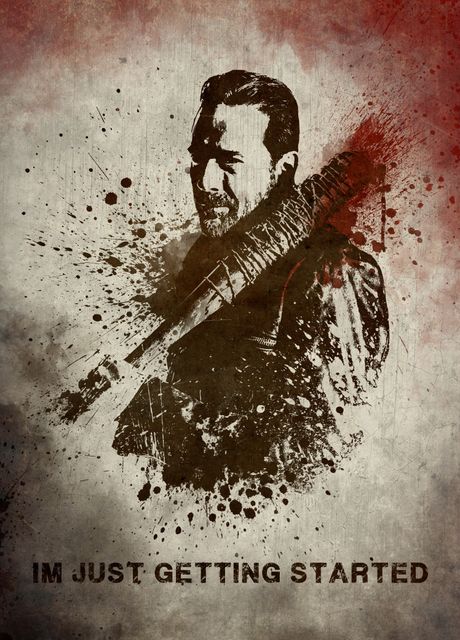 'For Negan Fans' Poster by Simon Garcia | Displate